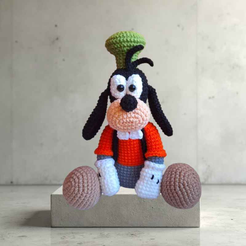 Goofy a Crochet - Patrón Amigurumi PDF - Crochefin